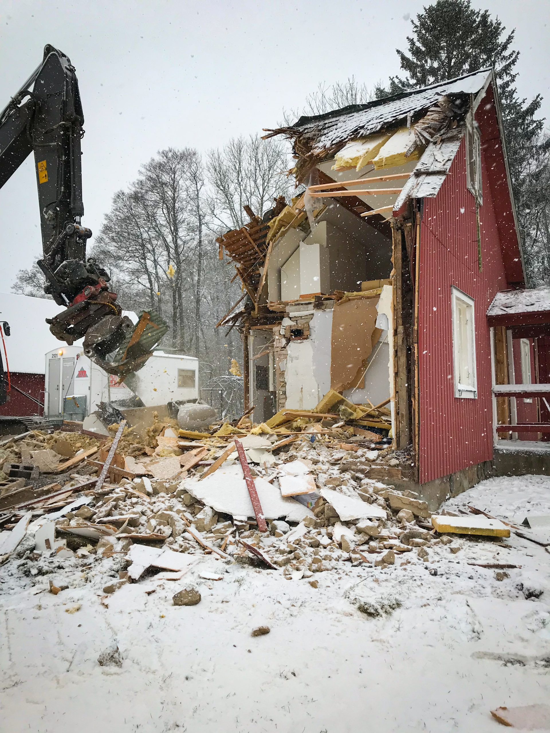 Vi utför alla former av rivning - Bjäre Entreprenad